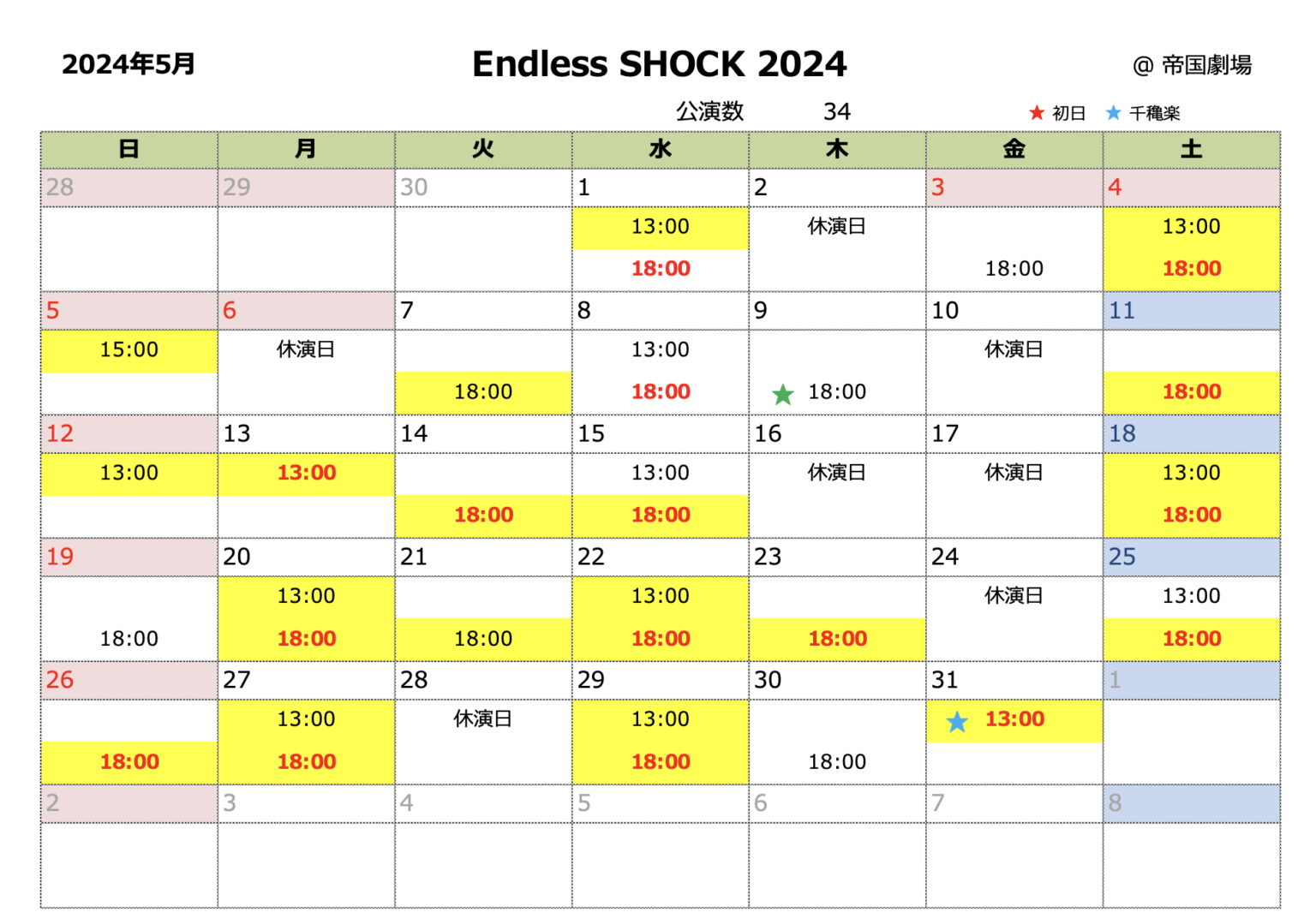 【Endless SHOCK2024(帝国劇場)】チケットの申込方法は？カード枠から一般発売まで徹底解説！ - ジャニオタ観劇部