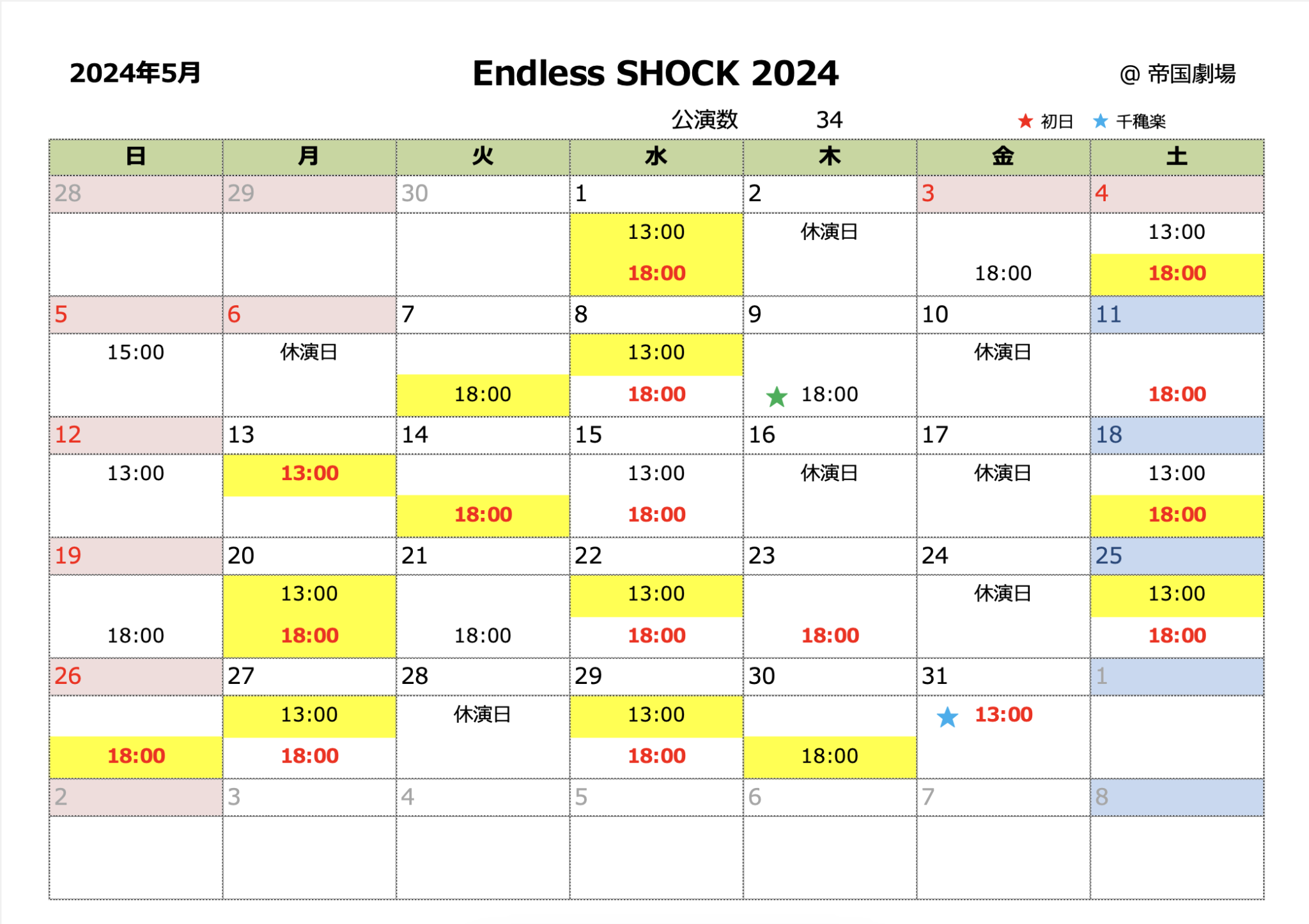 【Endless SHOCK2024(帝国劇場)】チケットの申込方法は？カード枠から一般発売まで徹底解説！ - ジャニオタ観劇部