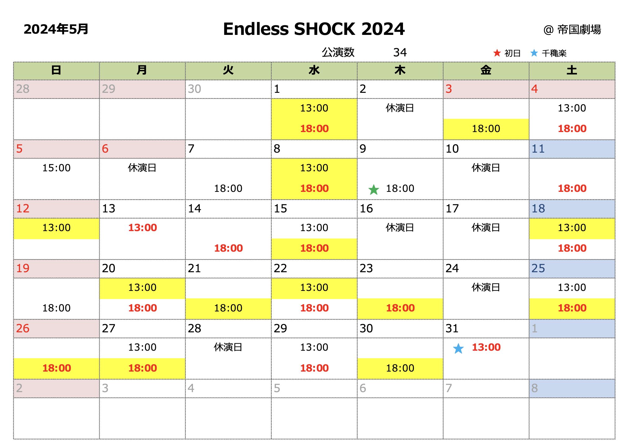【Endless SHOCK2024(帝国劇場)】チケットの申込方法は？カード枠から一般発売まで徹底解説！ - ジャニオタ観劇部